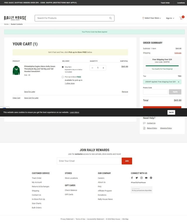 Rally House Promo Codes (10 Verified) - Sitewide Feb 2025