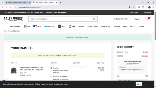 Rally House Promo Codes (7 Verified) - 20% Off Jul 2025