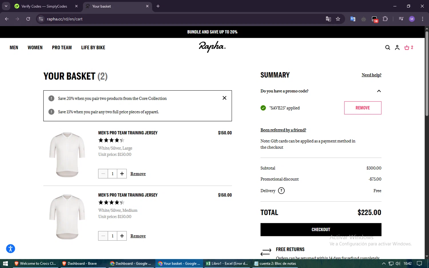 Rapha Discount Codes - 20% Off (1 Verified) Sep 2025