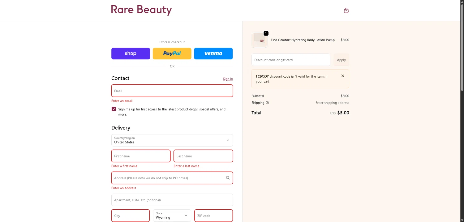 Rare Beauty Promo Codes - 10% Off (3 Verified) Jan 2026