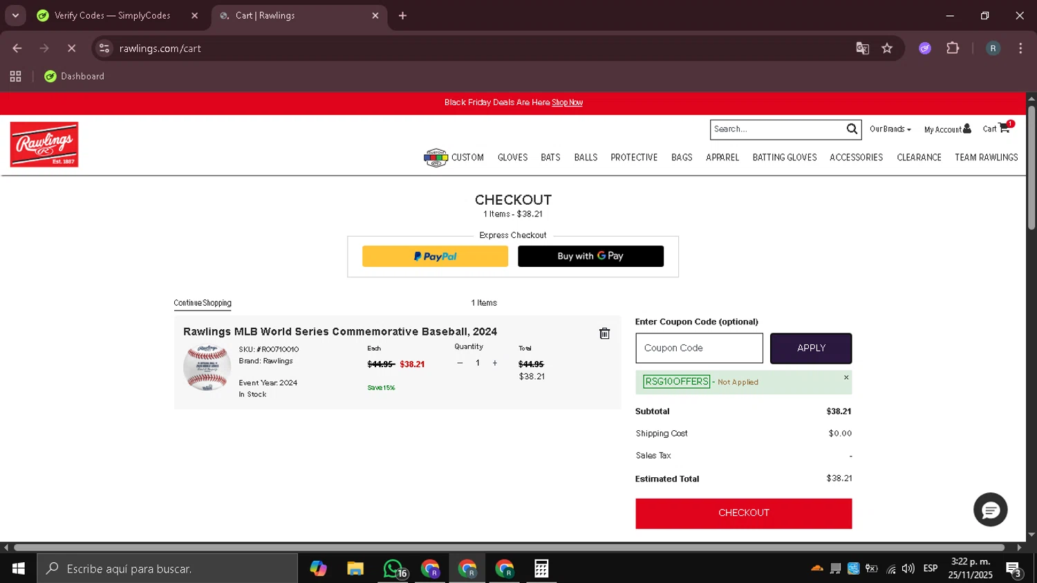 Rawlings Promo Codes - 25% Off (15 Verified) Dec 2025