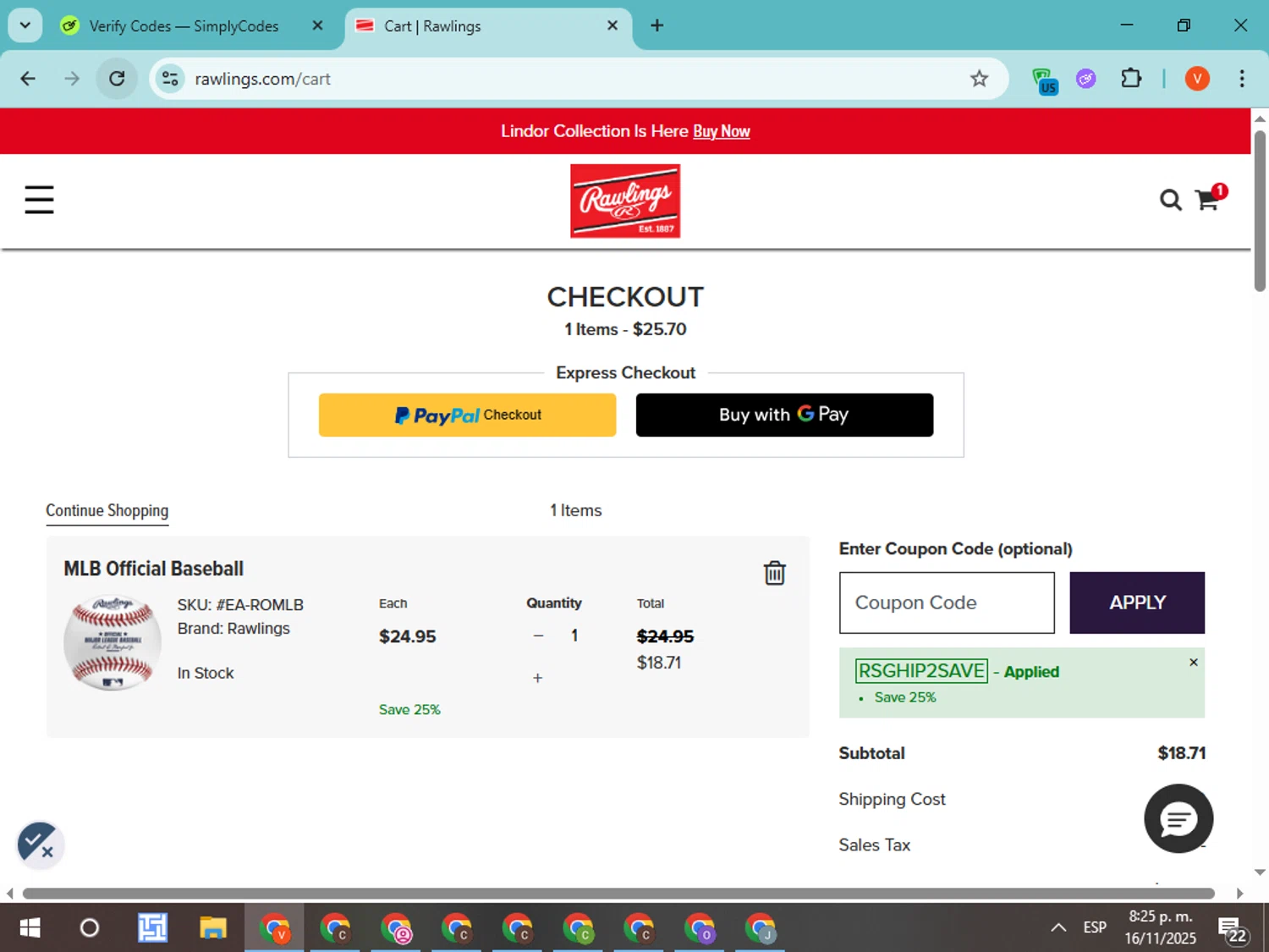 Rawlings Promo Codes - 25% Off (15 Verified) Dec 2025