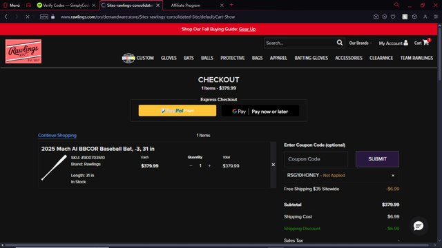 Rawlings Coupon Codes - 25% Off | October 2024