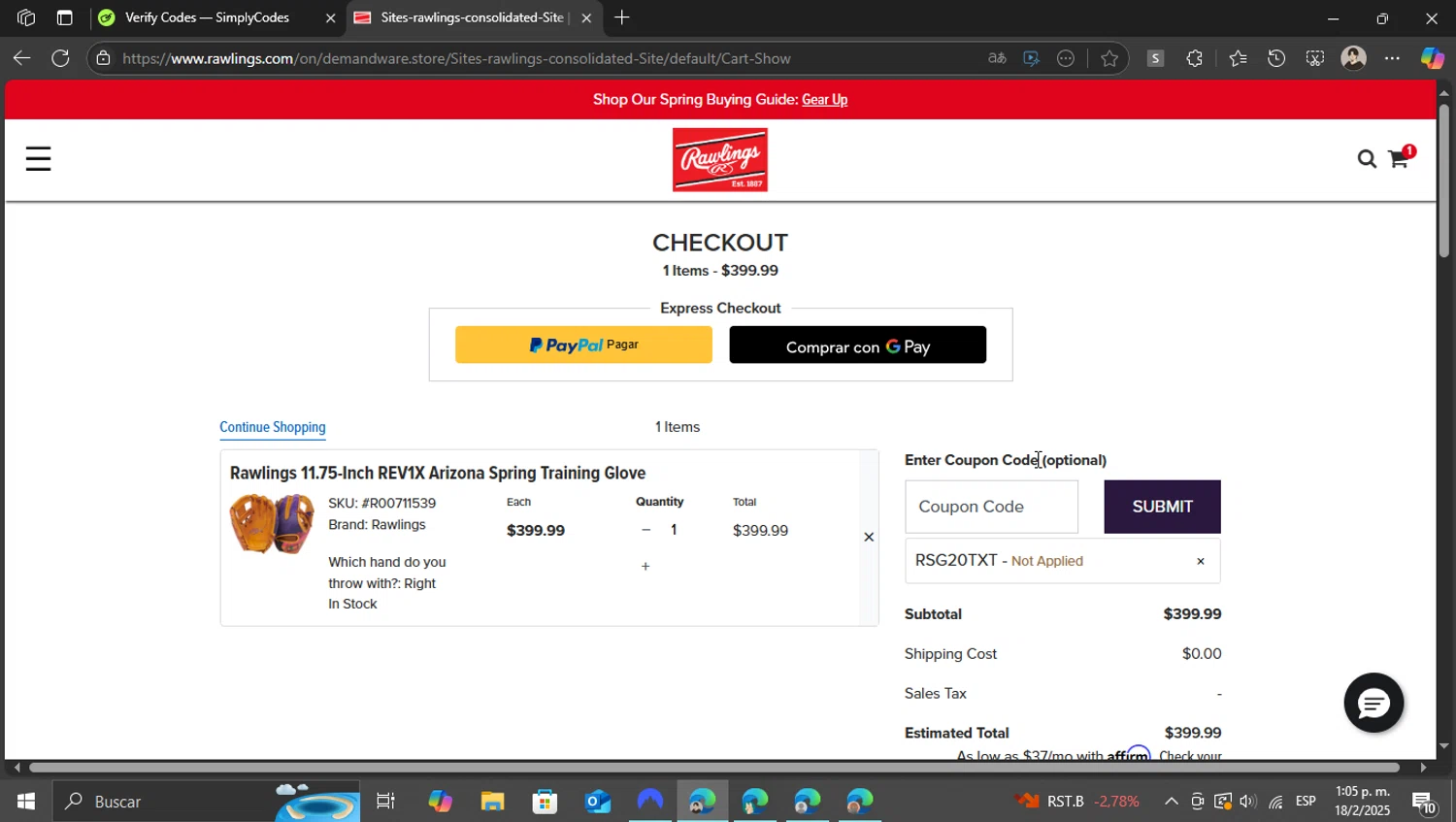 Rawlings Promo Codes - 10% Off (13 Verified) Feb 2026