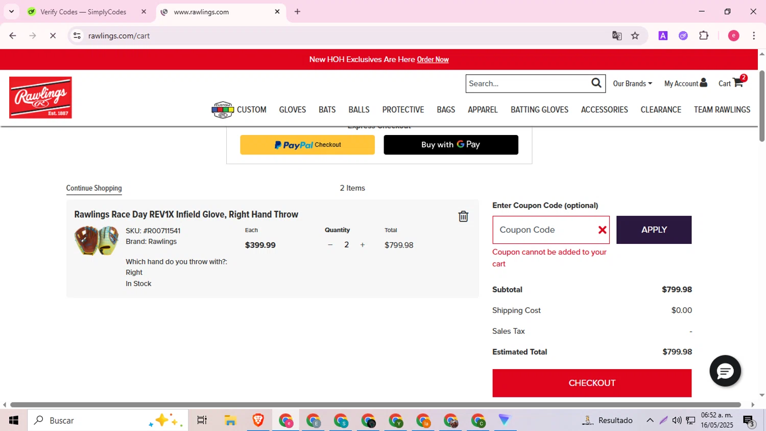 Rawlings Discount Codes - 25% Off (9 Verified) May 2025