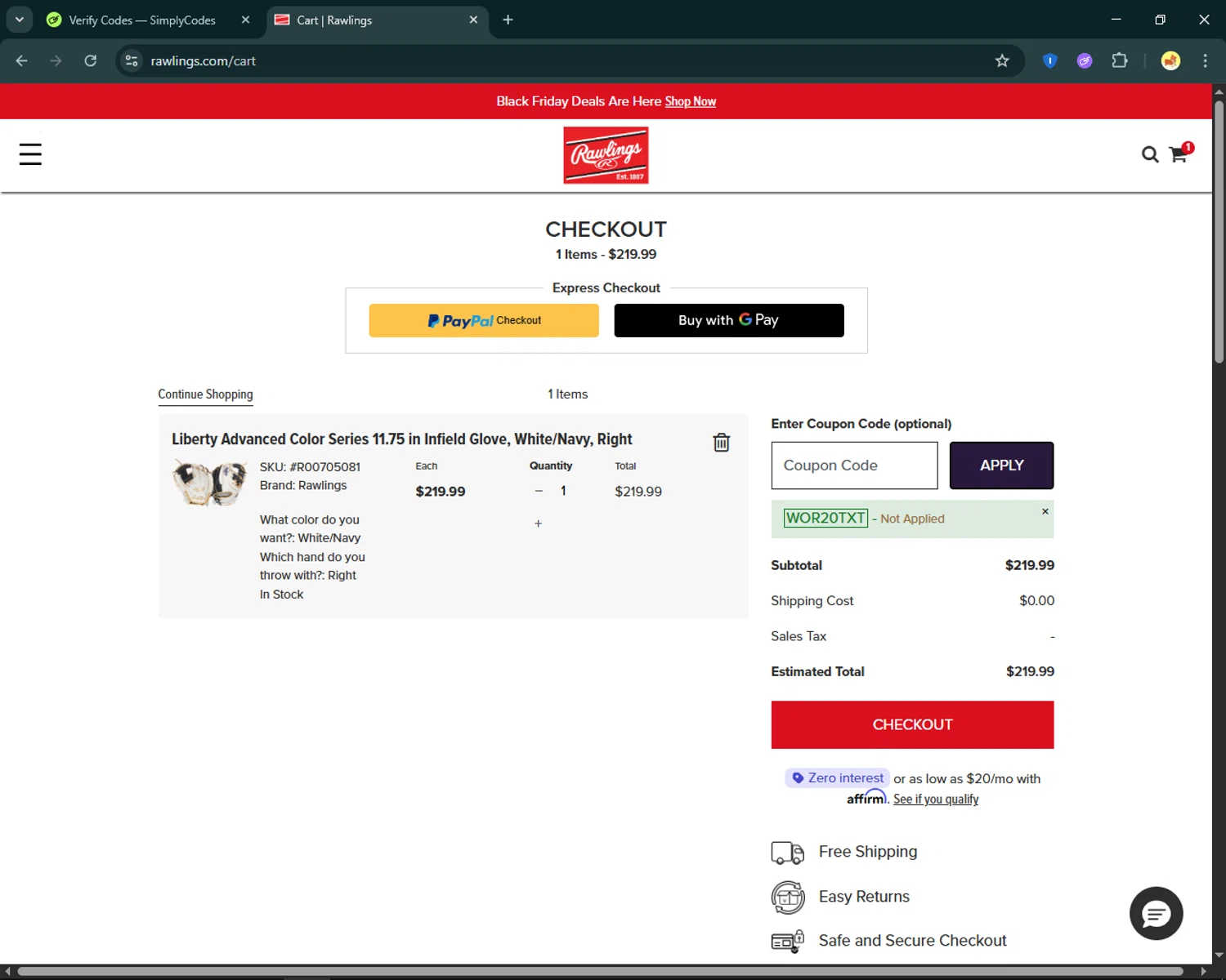 Rawlings Promo Codes - 25% Off (14 Verified) Mar 2026