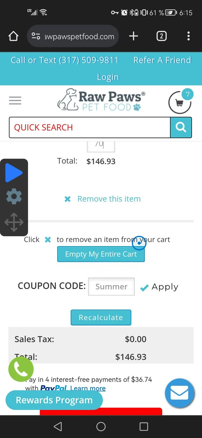 Raw Paws Pet Food Coupon Codes - 15% Off | September 2024