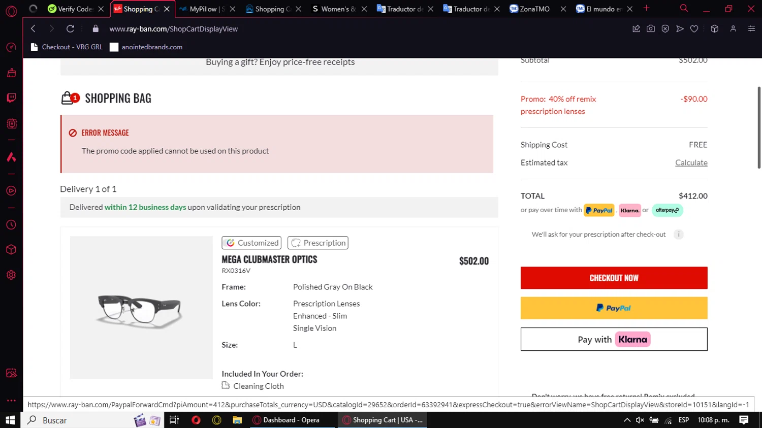 Ray-Ban Promo Codes - $10 Off | November 2024