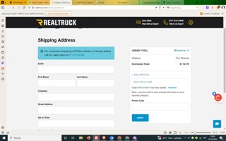RealTruck Promo Codes - $50 Off Coupons Sep 2025
