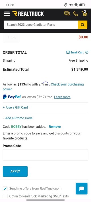 RealTruck Promo Codes - $50 Off Coupons Sep 2025