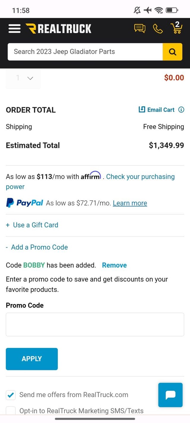 RealTruck Promo Codes - $50 Off Coupons Sep 2025