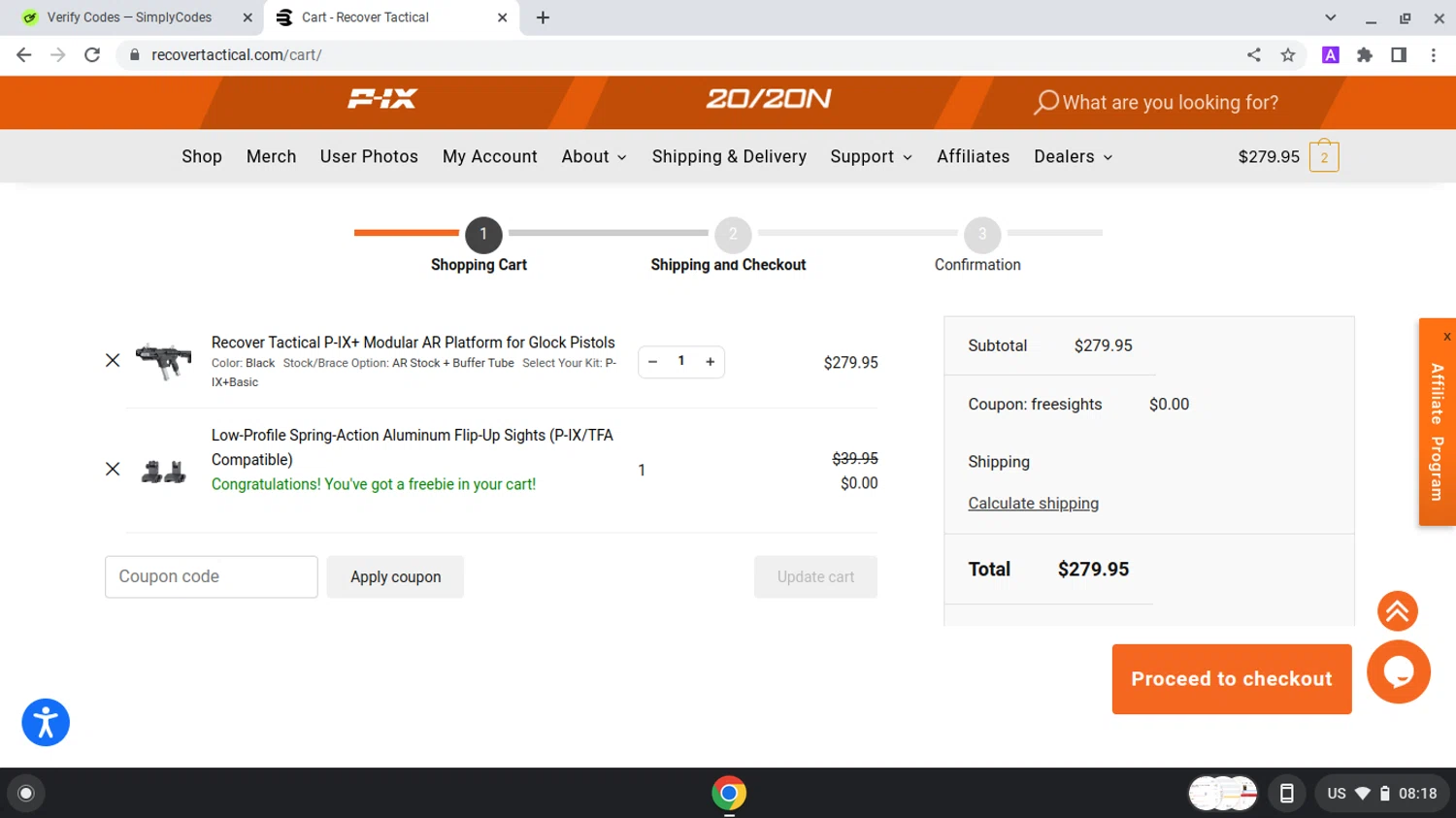 Recover Tactical Coupon Codes - 10% Off | September 2024