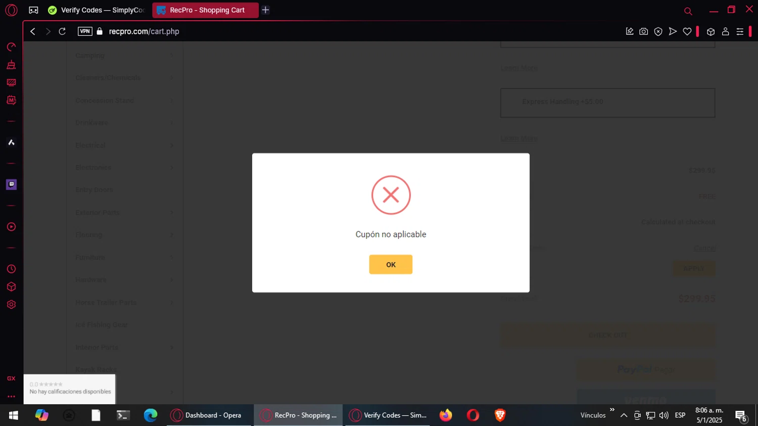 RecPro Coupon Codes - 10% Off | January 2025