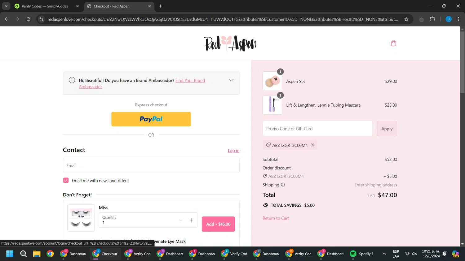 Red Aspen Promo Codes - $5 Off | October 2024