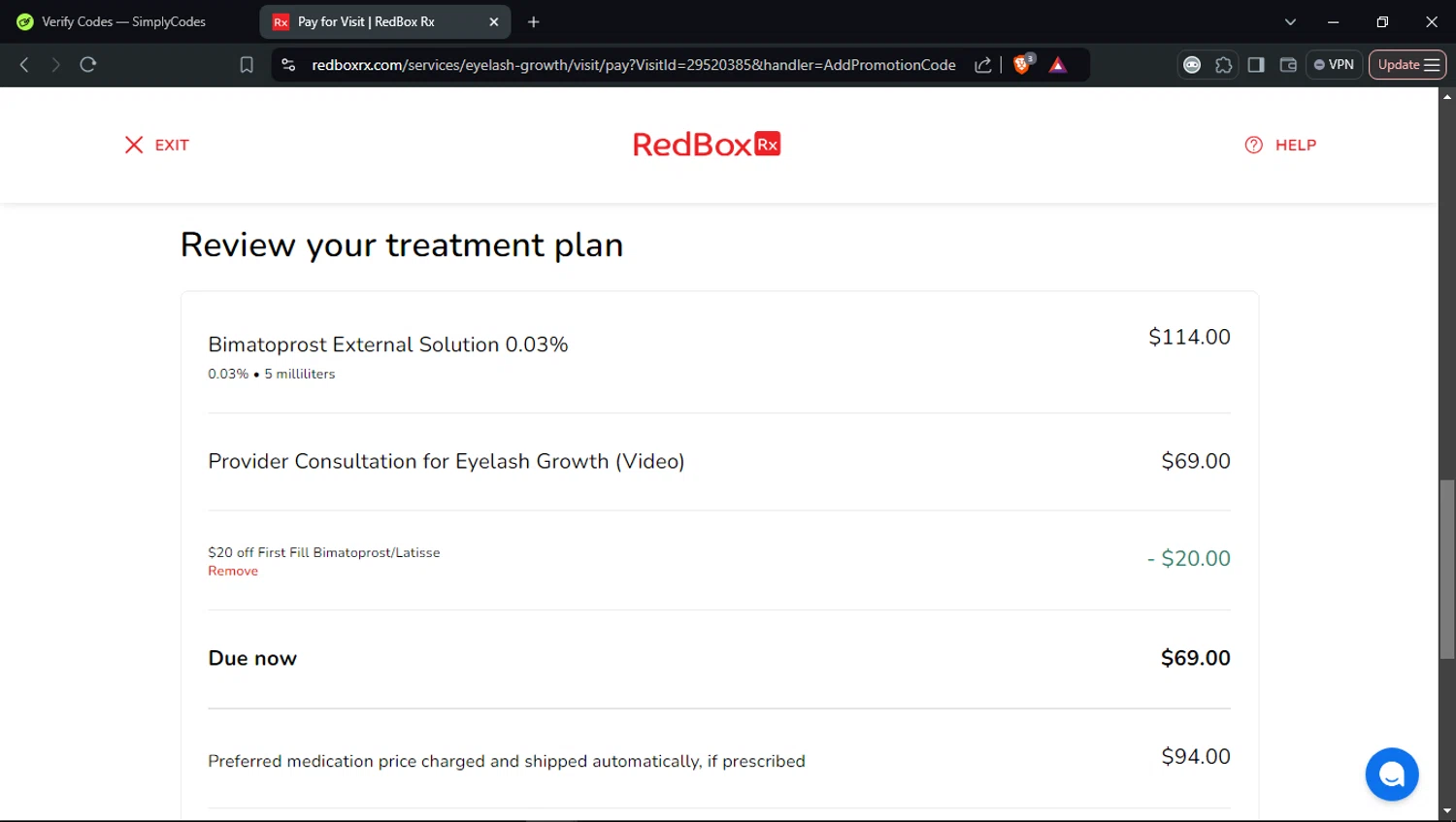 RedBox Rx Promo Codes - 10% Off | January 2025
