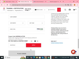 American Red Cross Coupon Codes - 10% Off | October 2024