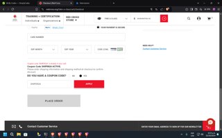 American Red Cross Coupon Codes - 10% Off | October 2024