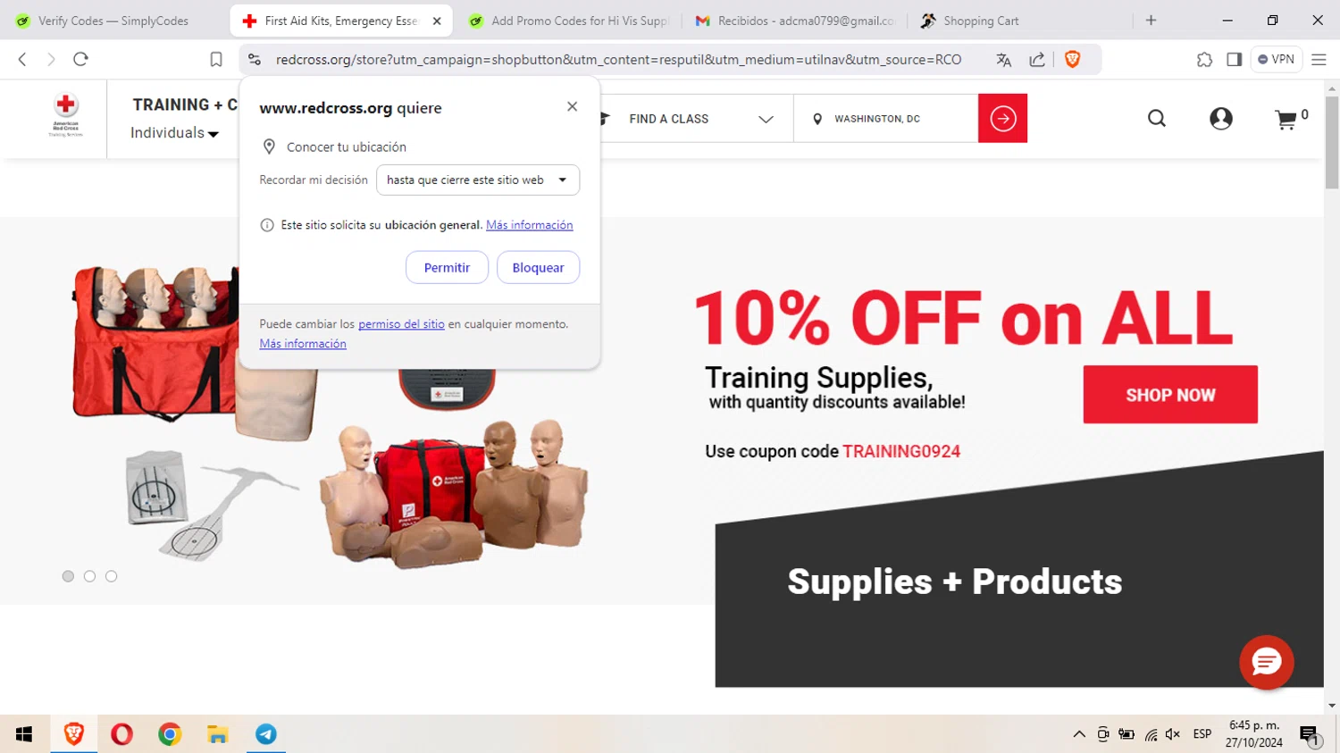 American Red Cross Coupon Codes - 10% Off | November 2024