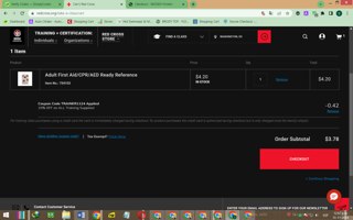 American Red Cross Coupon Codes - 10% Off | December 2024