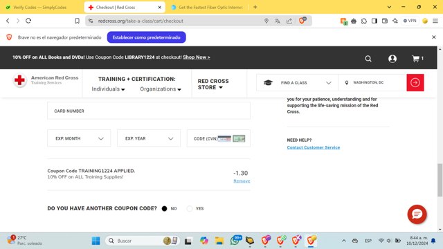 American Red Cross Coupon Codes - 10% Off | December 2024