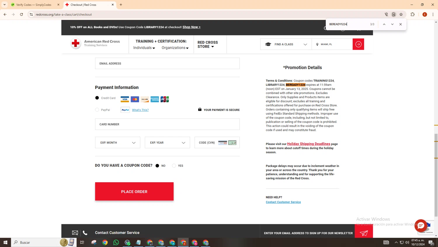 American Red Cross Coupon Codes - 10% Off | December 2024