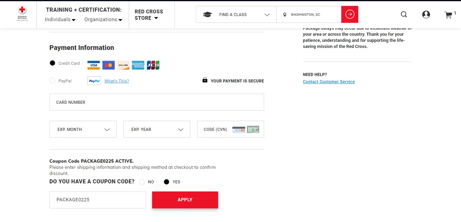 American Red Cross Promo Code (6 Verified) - 10% Off Mar 2025