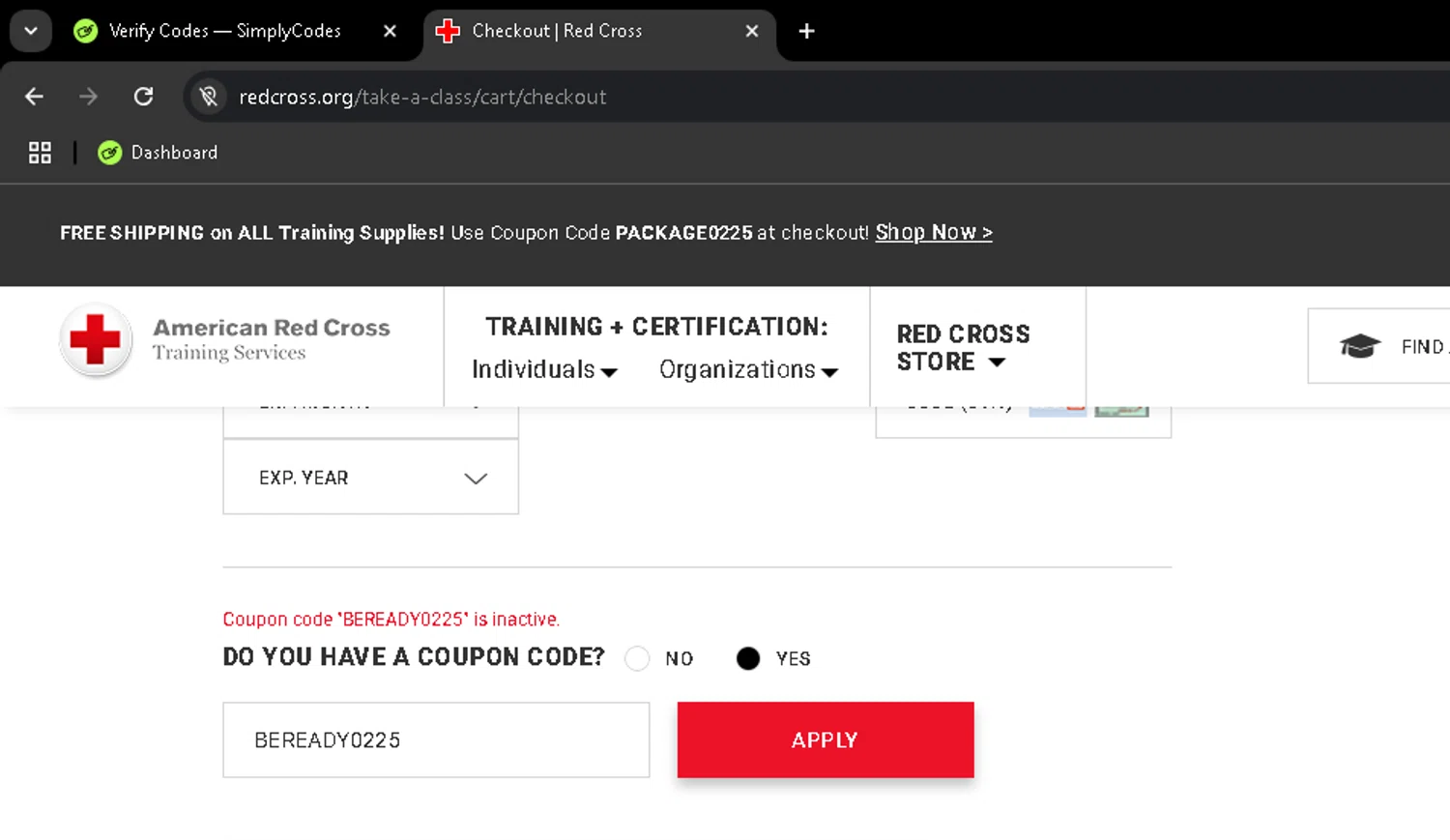 American Red Cross Promo Code (6 Verified) - 10% Off Mar 2025