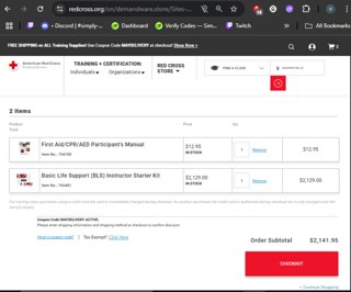 American Red Cross Promo Codes - 10% Off Jun 2025