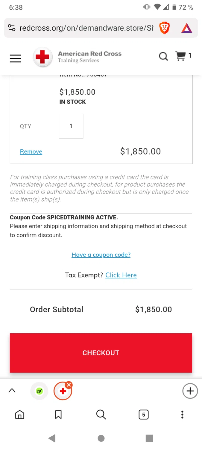 American Red Cross Promo Code - 10% Off Nov 2025