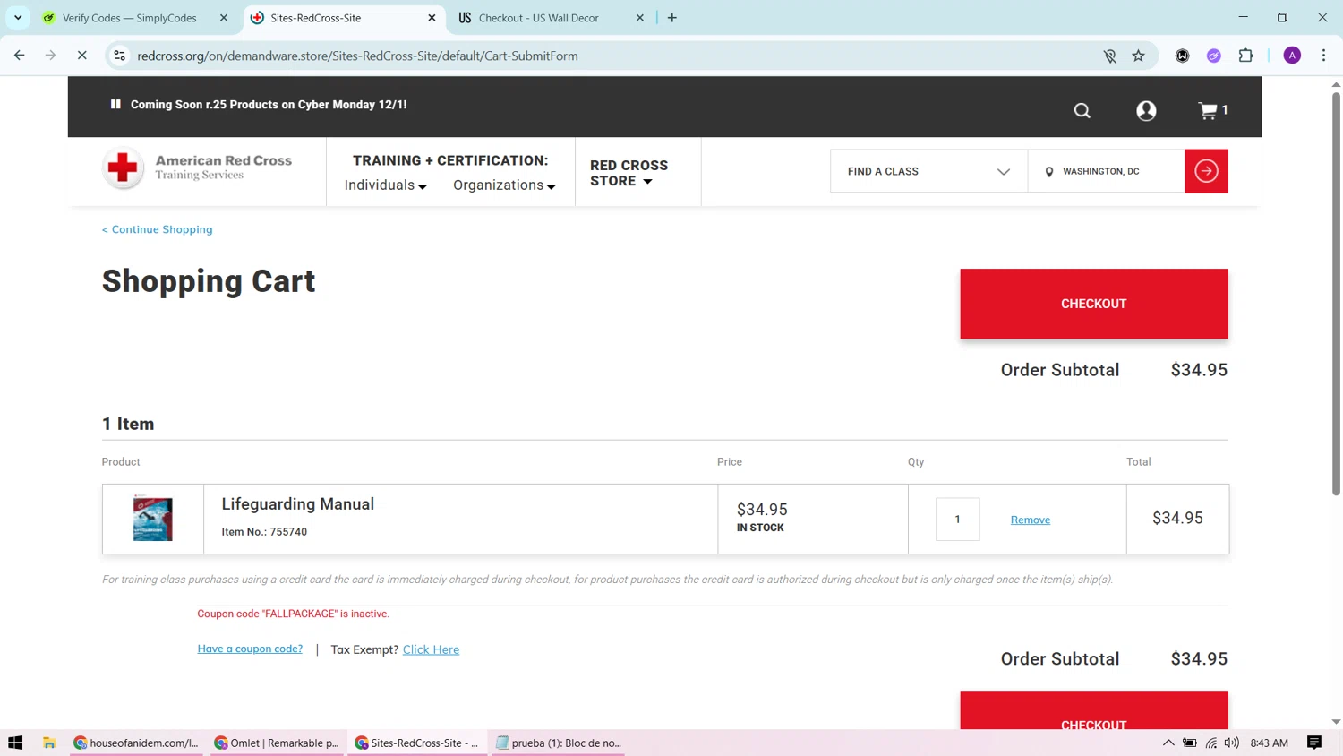American Red Cross Promo Code - 10% Off Jan 2026