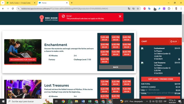 Red Door Escape Room Promo Codes - 20% Off Coupons Sep 2025