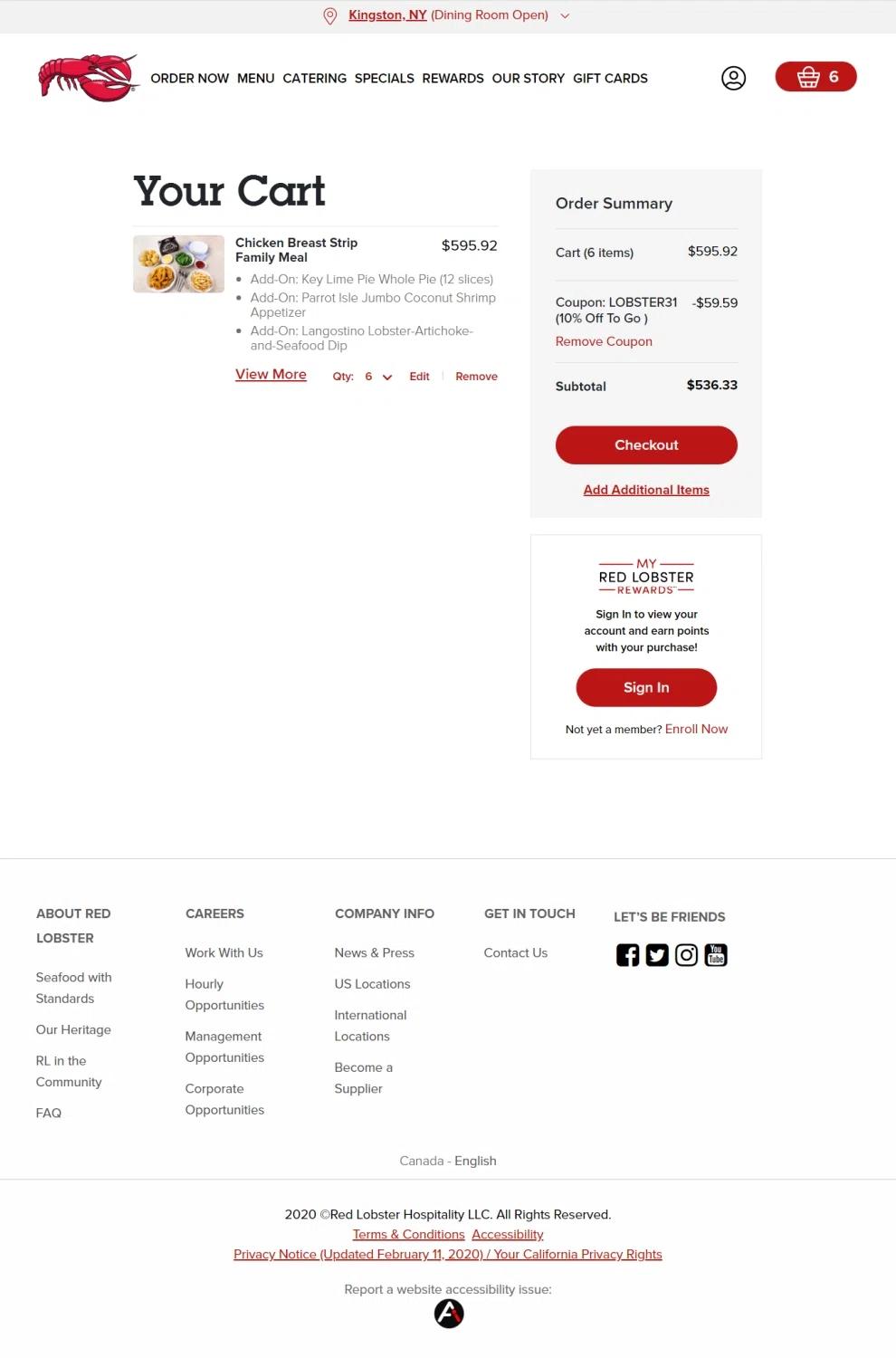 Red Lobster Coupon Codes 10 Off Coupons Mar 2025