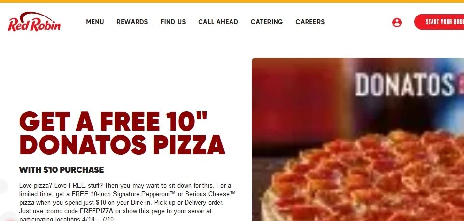 Red Robin Promo Codes - 50% Off | September 2024