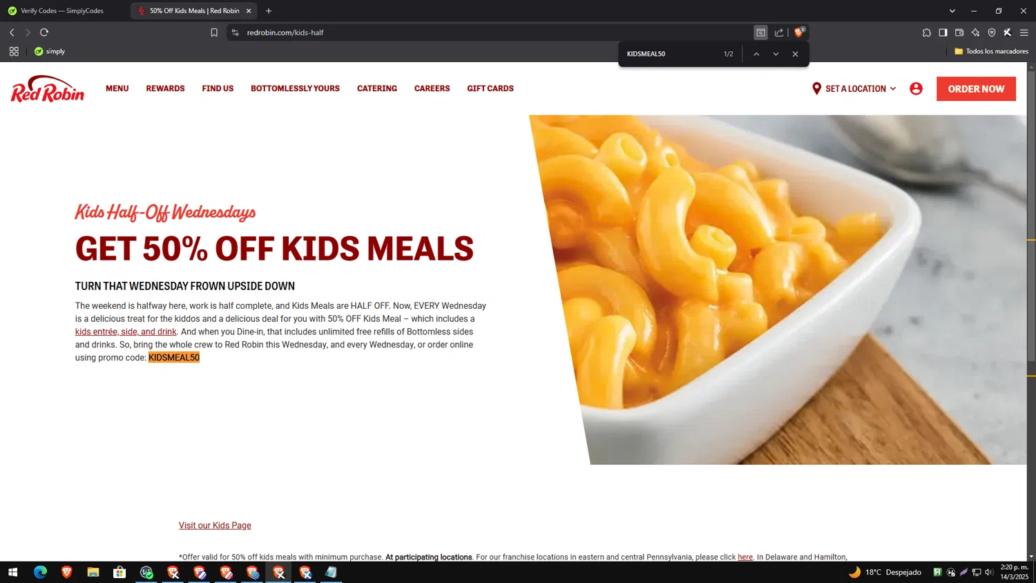 Red Robin Promo Codes - 20% Off (2 Verified) Dec 2025