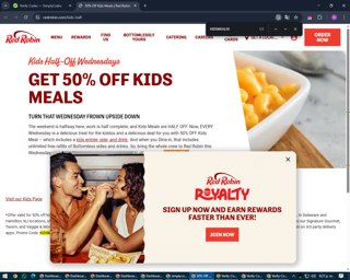 Red Robin Promo Codes - 50% Off Coupons Sep 2025