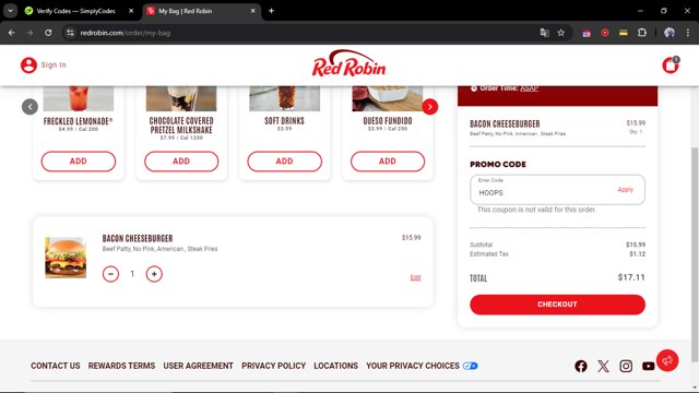 Red Robin Promo Codes - 15% Off | November 2024