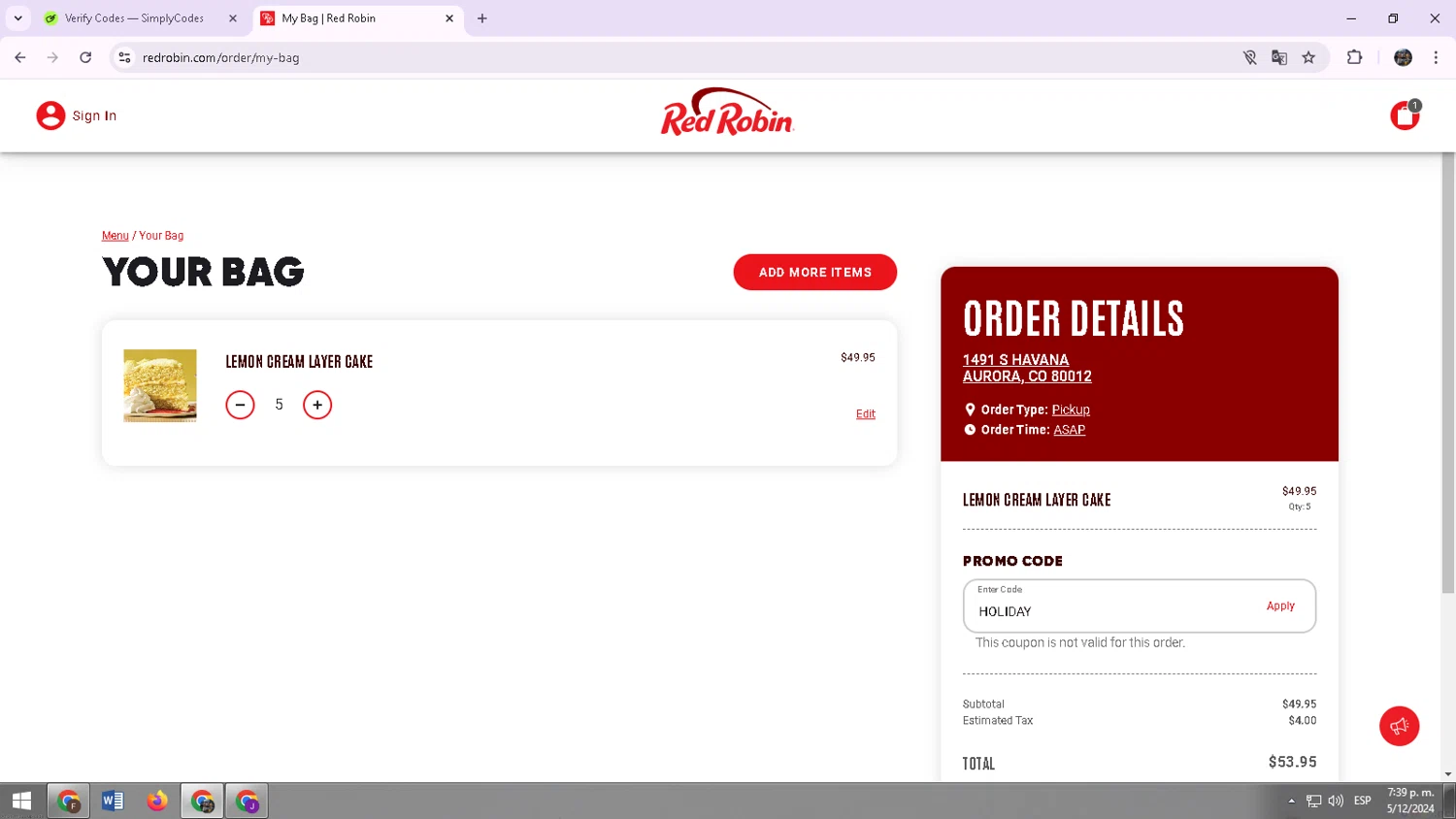 Red Robin Promo Codes (5 Verified) - 50% Off Jan 2025