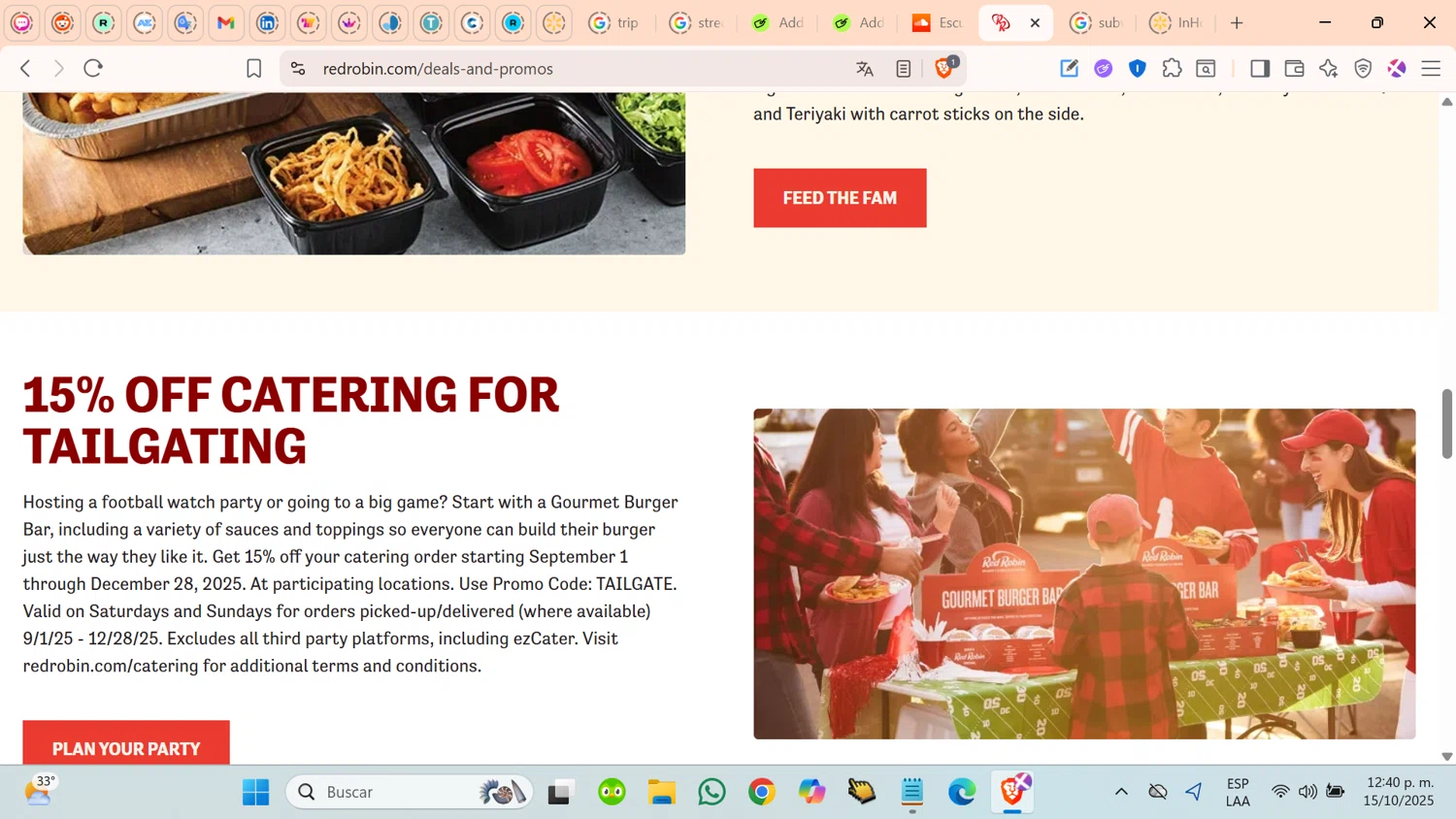 Red Robin Promo Codes - 20% Off (2 Verified) Dec 2025