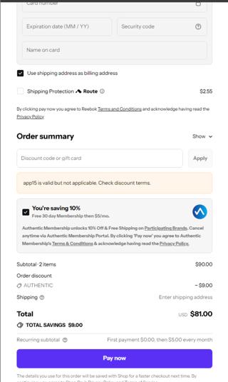 Reebok Discount Codes - 15% Off (2 Verified) Oct 2025