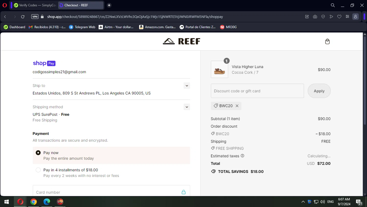Reef Discount Codes - 20% Off | October 2024