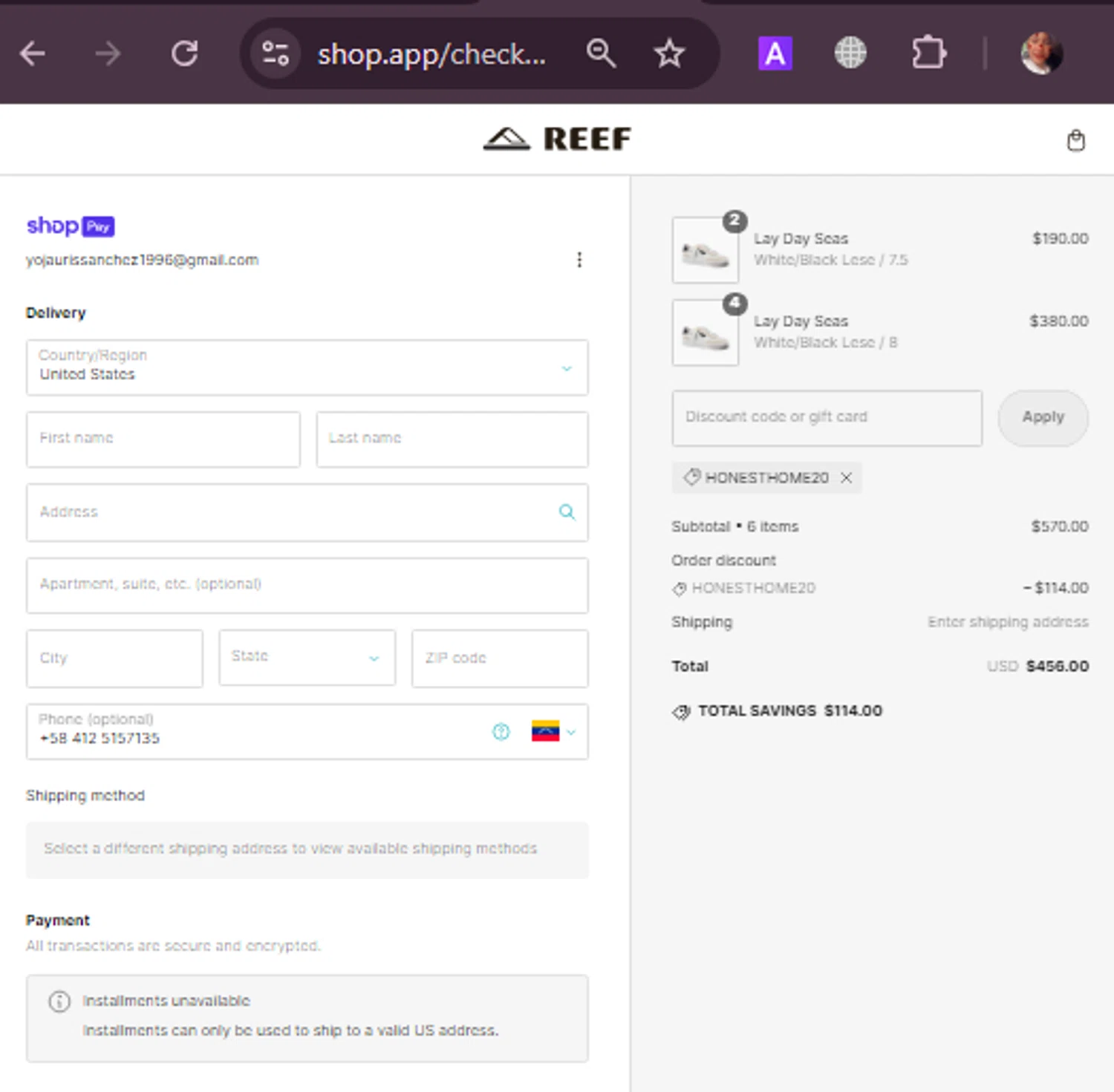 Reef Discount Codes - 20% Off | November 2024