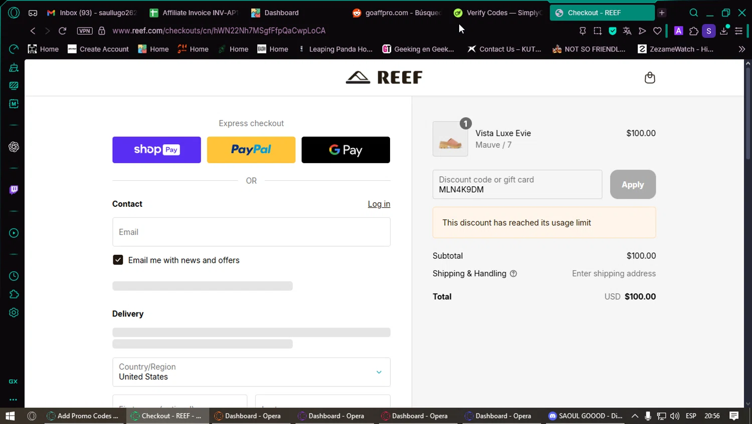 Reef Promo Codes - 25% Off (2 Verified) Dec 2025