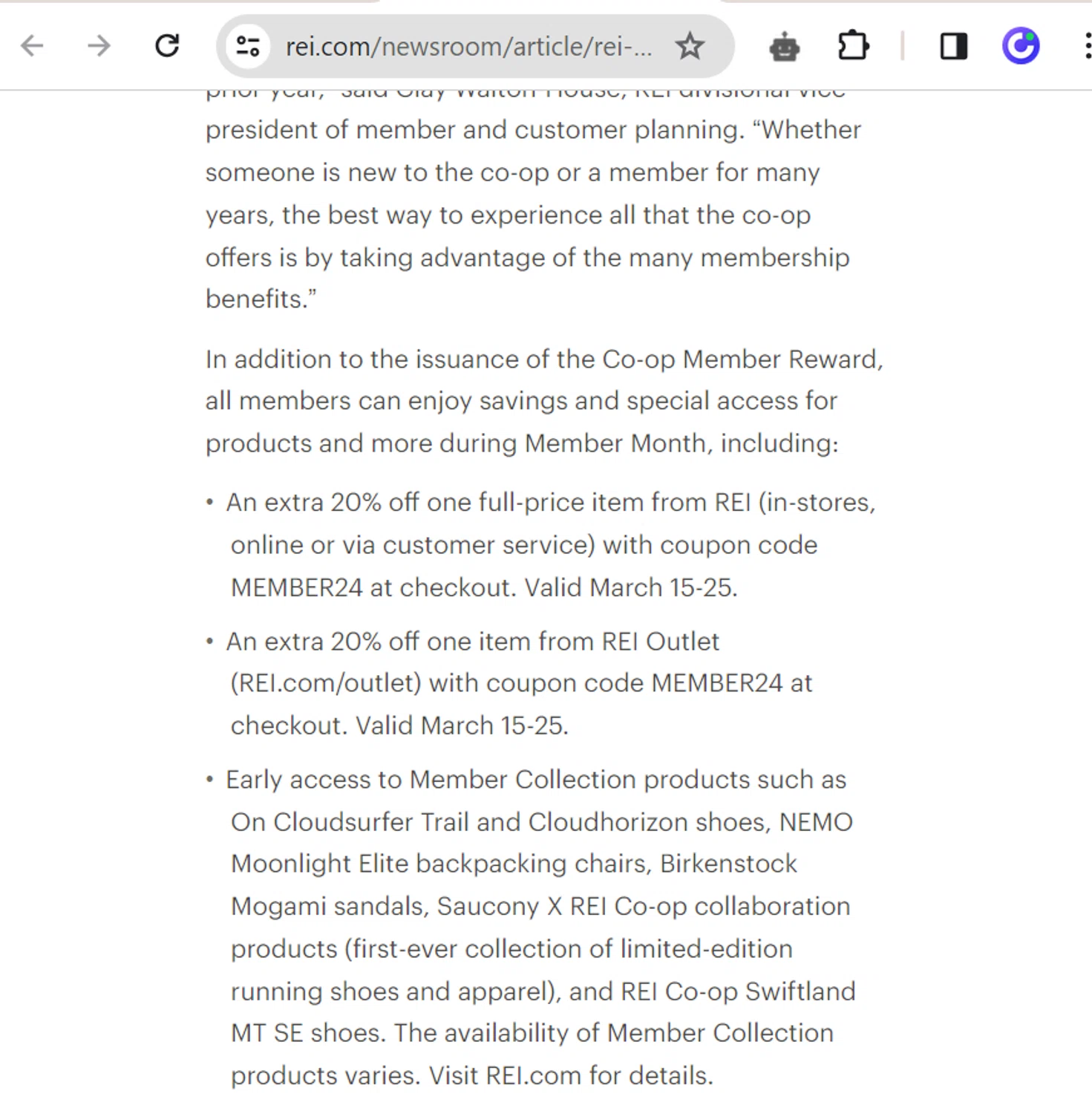 REI Promo Codes – 15% Off | April 2024