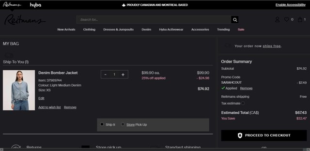 Reitmans Promo Codes (6 Verified) - 10% Off w/Code May 2025