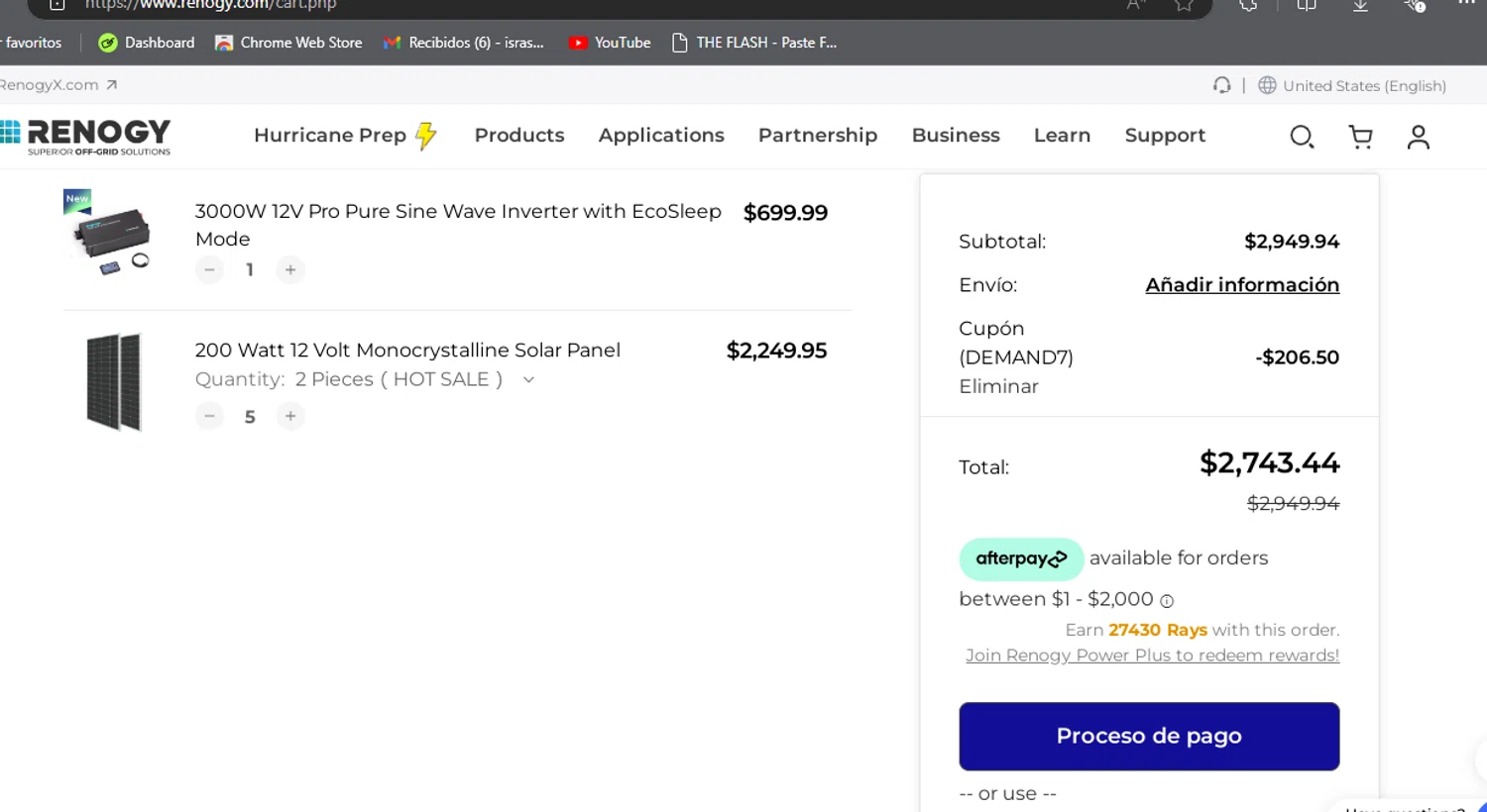 Renogy Coupon Codes - 6% Off | October 2024