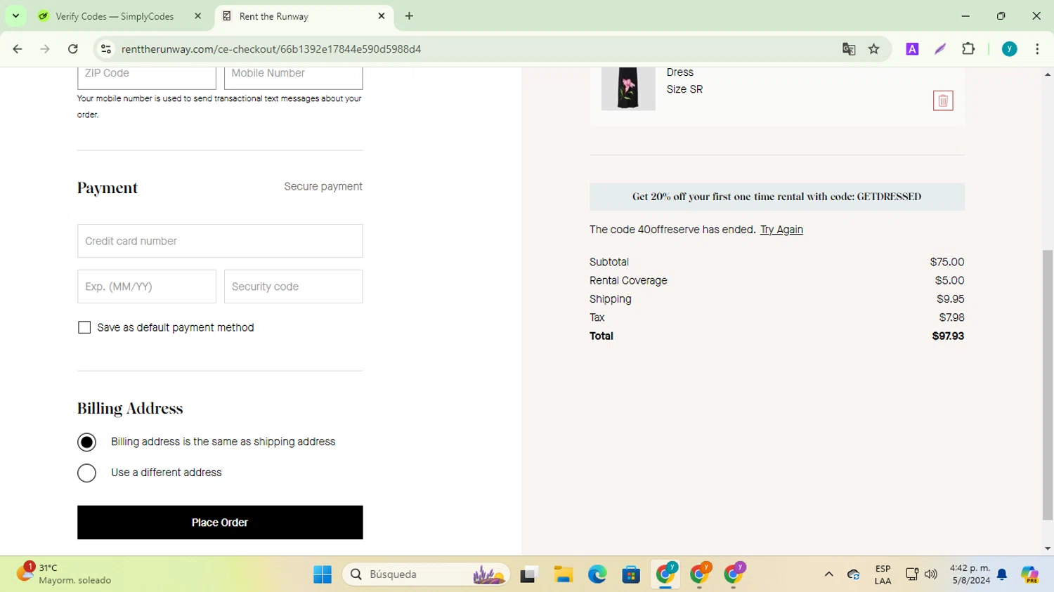 Rent the Runway Promo Codes - 45% Off | September 2024