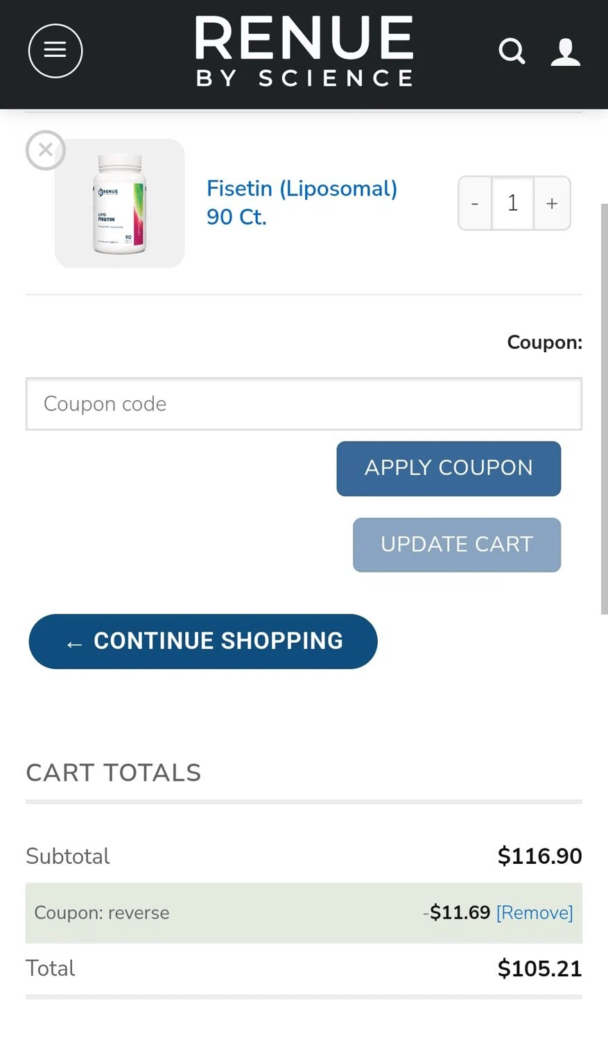 RENUE BY SCIENCE Coupon Codes & Black Friday 2024 Deals - 10% Off