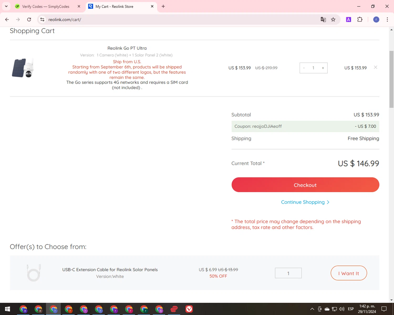Reolink Coupon Codes - $30 Off Coupons Jan 2025