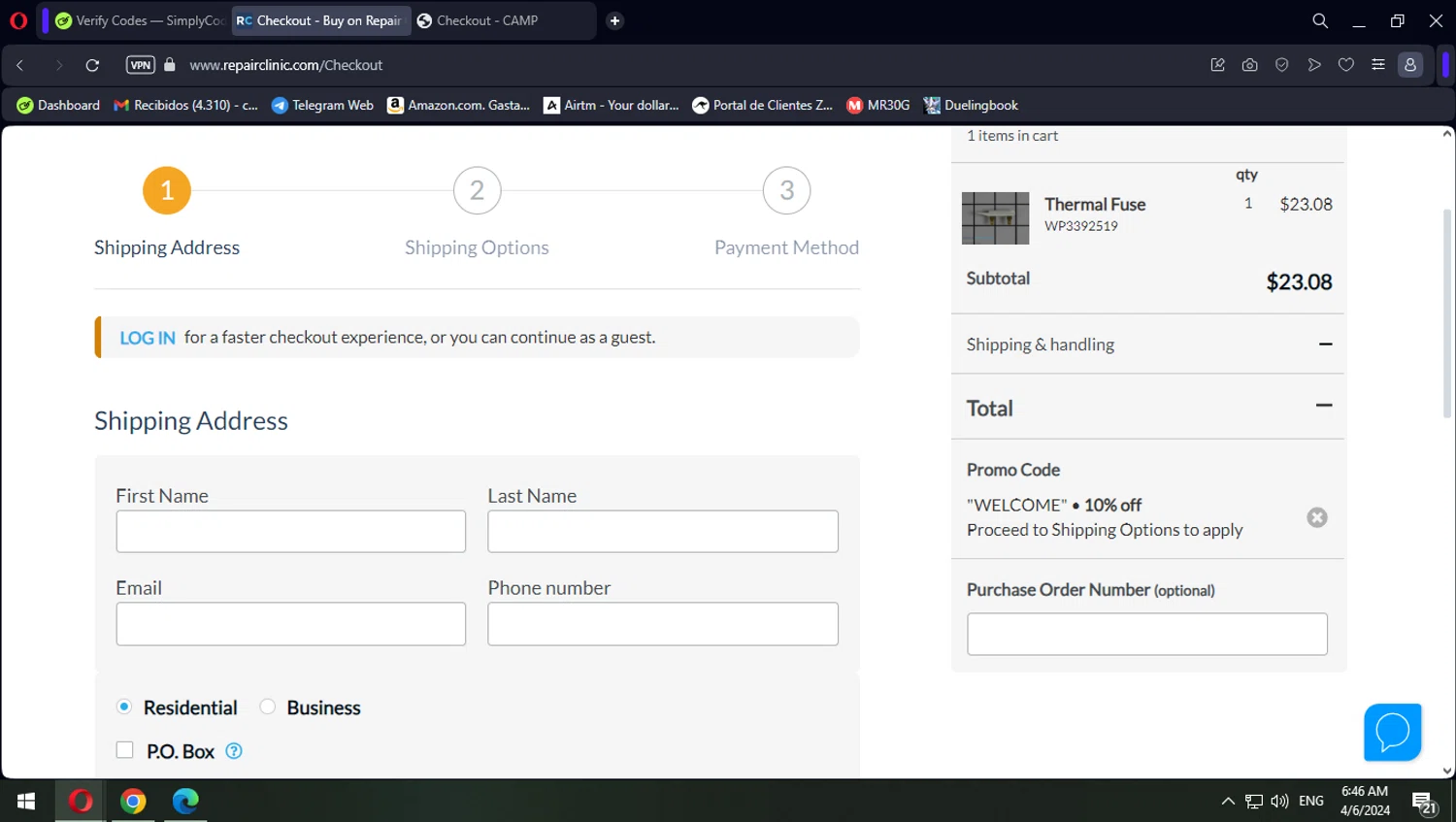 RepairClinic Promo Codes - 10% Off | October 2024