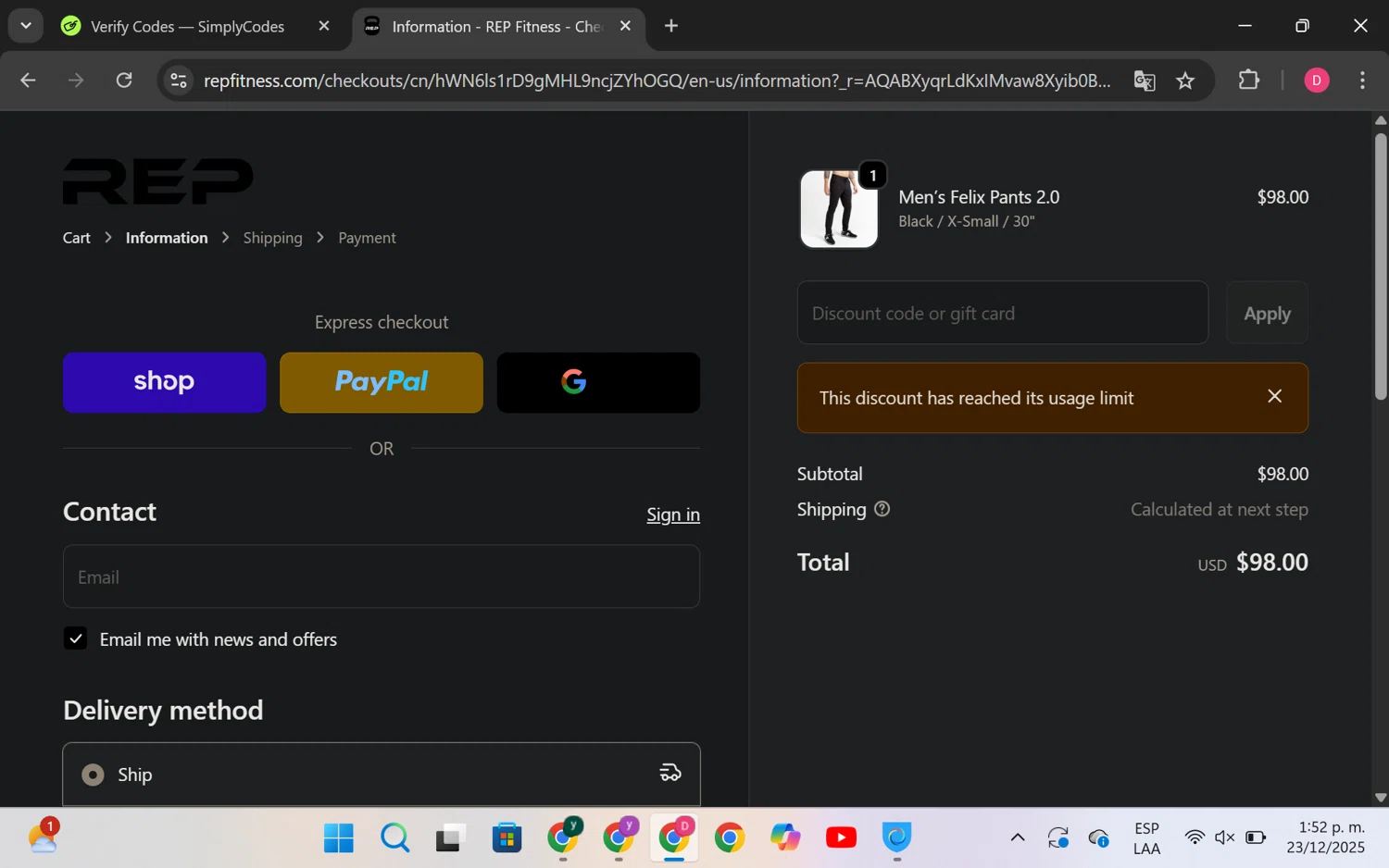 Rep Fitness Promo Codes - 10% Off (2 Verified) Jan 2026